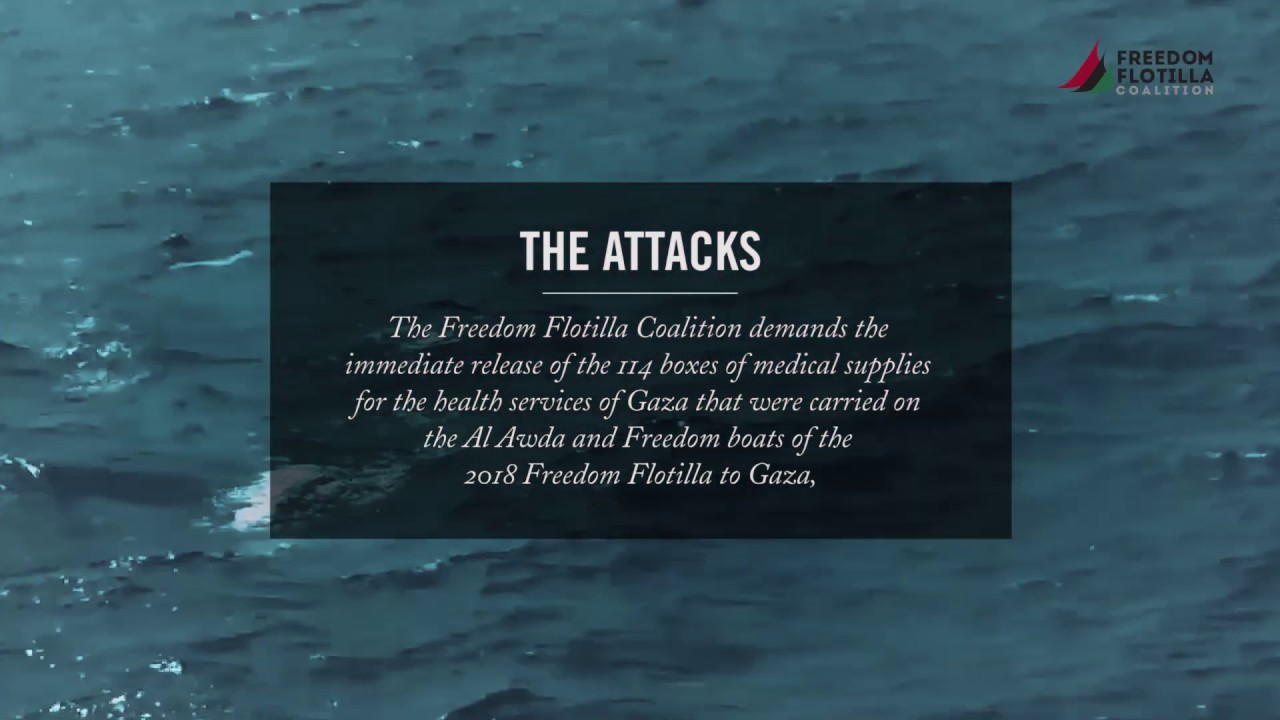 [Video] Freedom Flotilla to Gaza (Highlights) | Just Future for Palestine